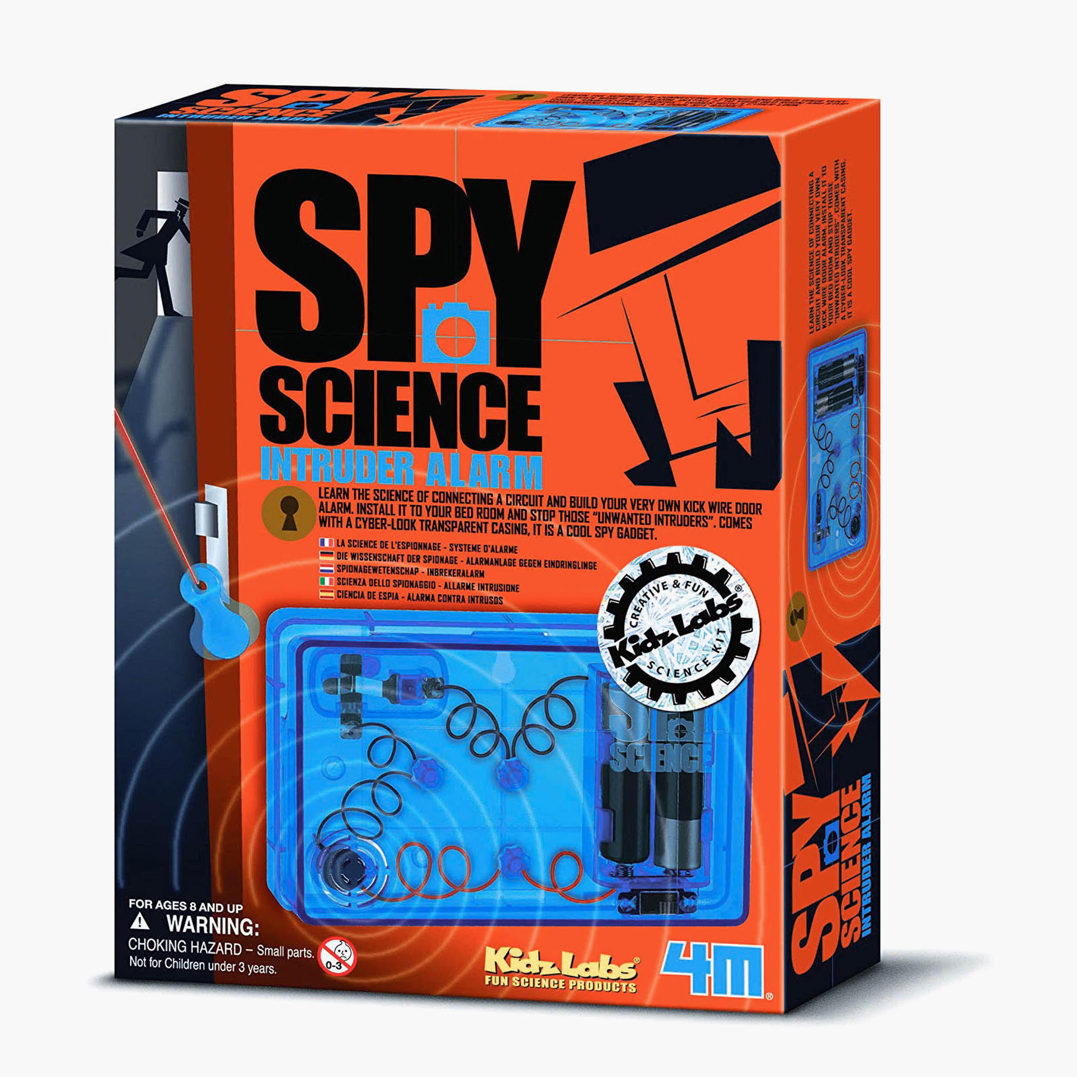 Buy 4M Kidz Labs Spy Science Intruder Alarm Kit Online | Babyshop UAE