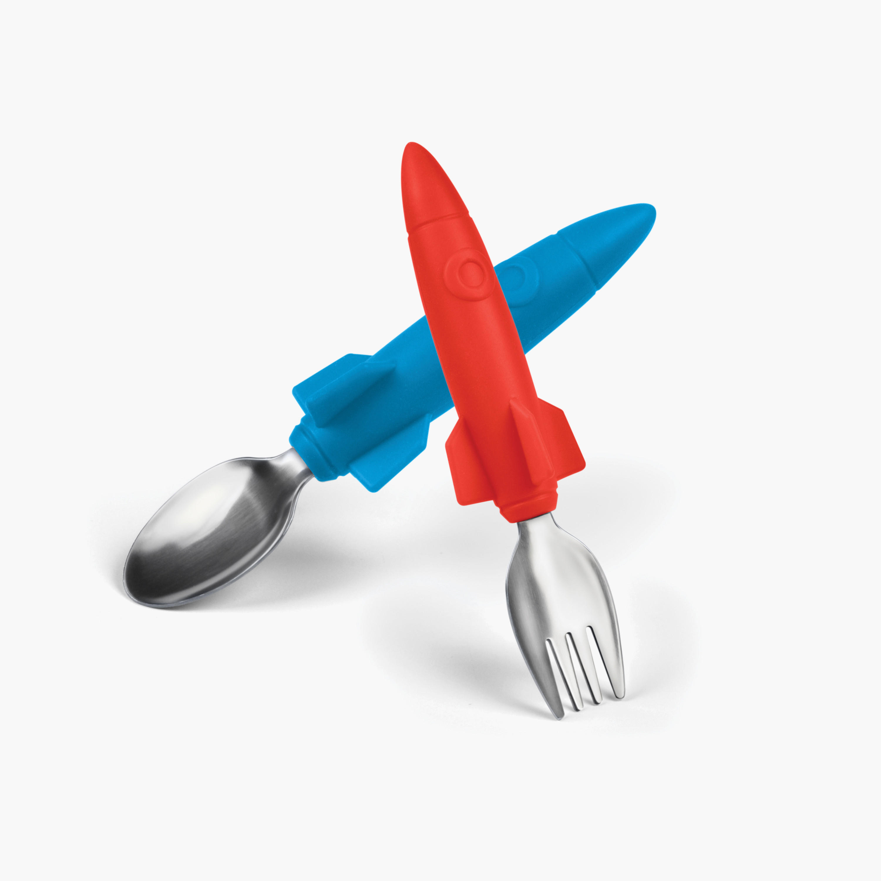 Buy Fred&Friends 3-2-1 Lunch Rocket Shaped Spoon and Fork Set Online ...
