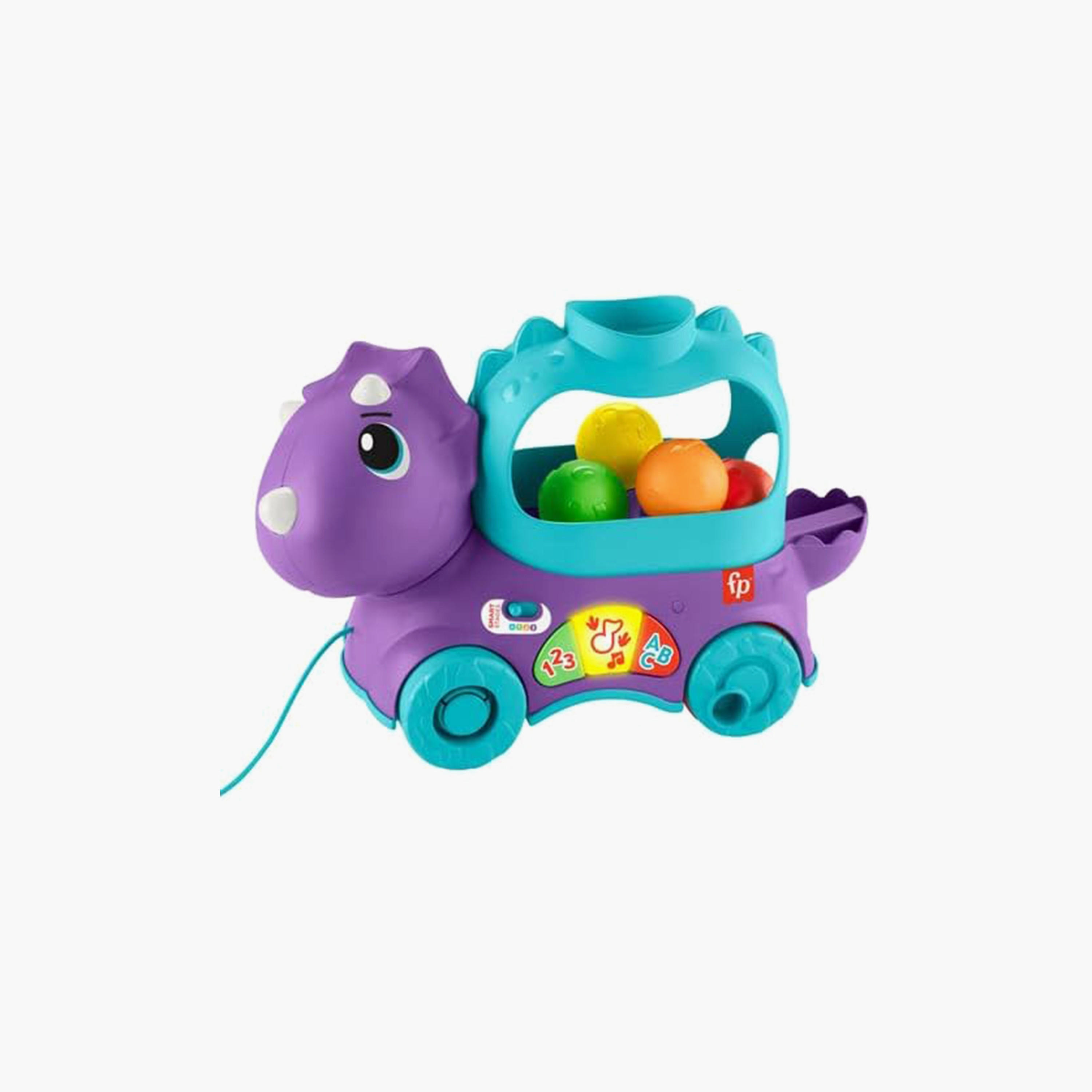 Buy Fisher-Price Infant & Toddler Learning Toy, Dinosaur Ball Popper ...