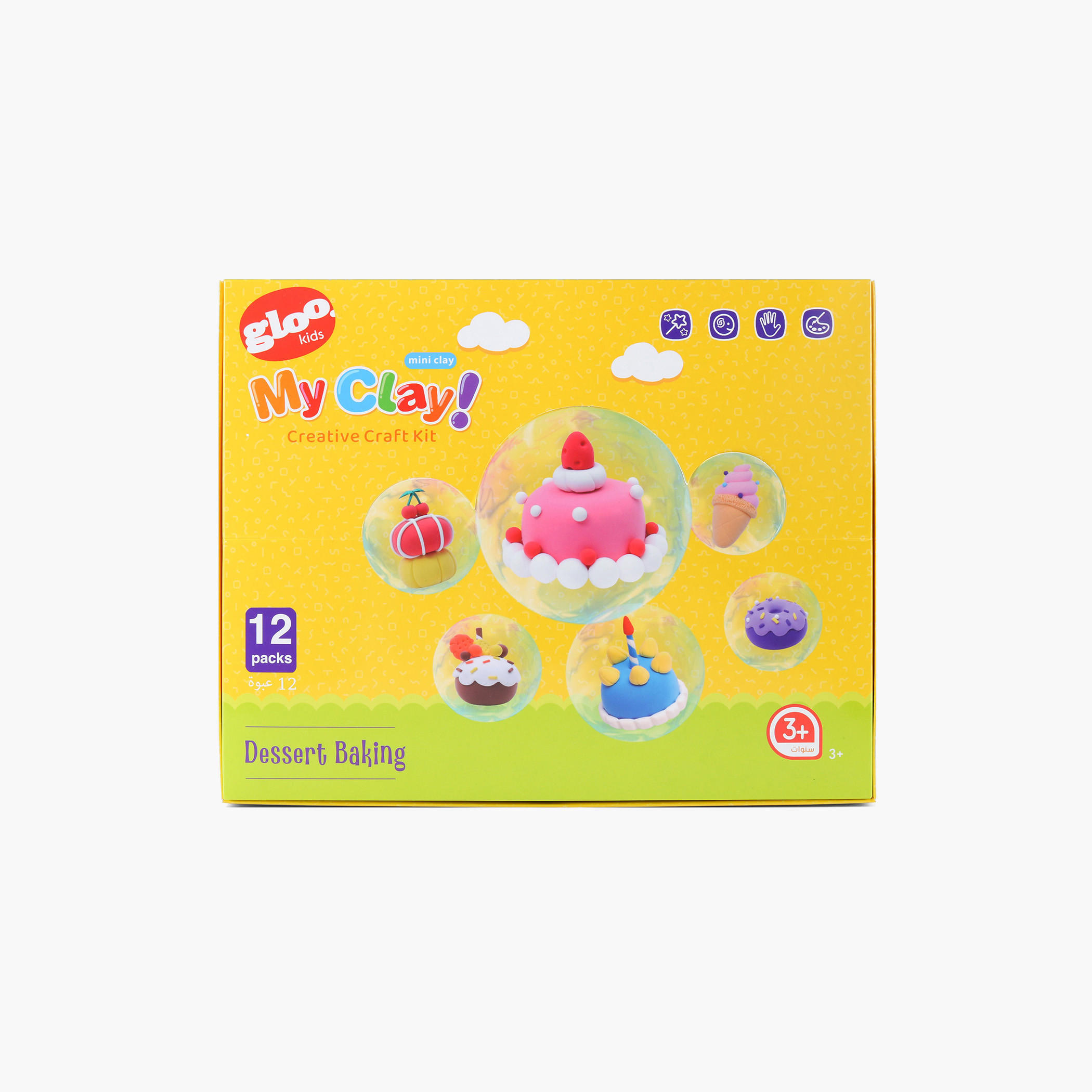 Buy Gloo Dessert Baking Clay Creative Playset Online | Babyshop UAE