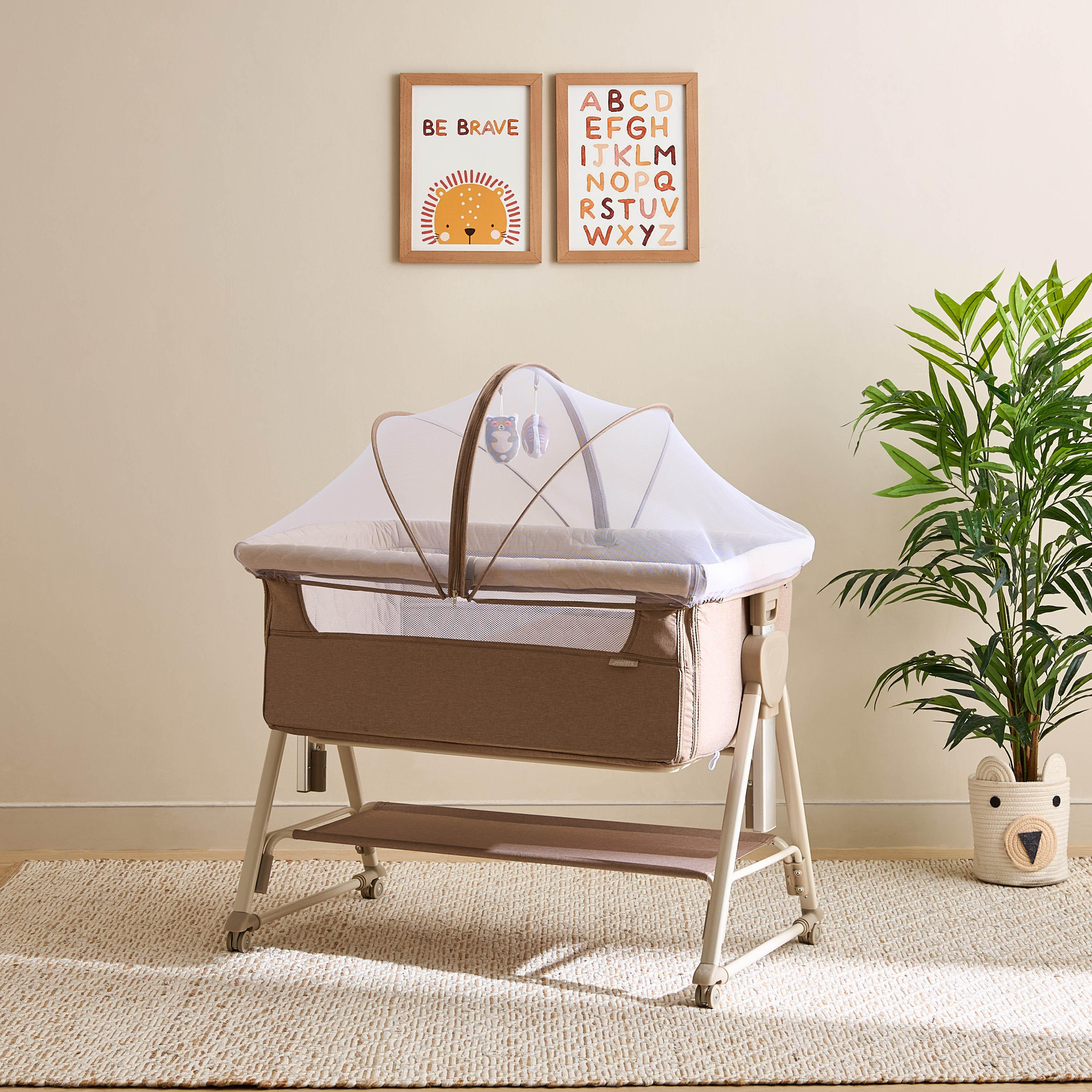 Shop Juniors Percy Baby Bassinet with 7 Adjustable Heights Online ...