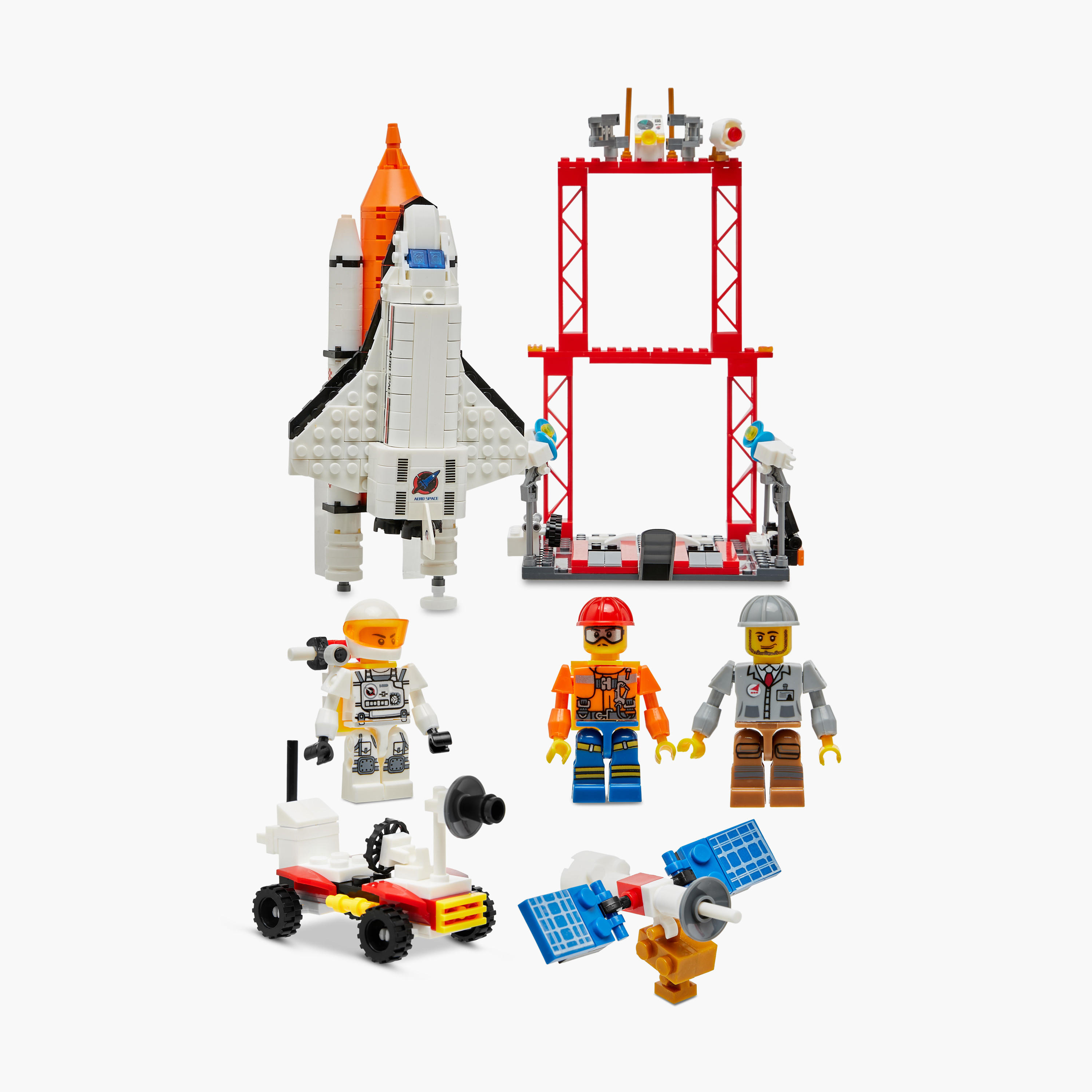 Shop Juniors 512-Piece Space Shuttle Building Block Playset Online ...